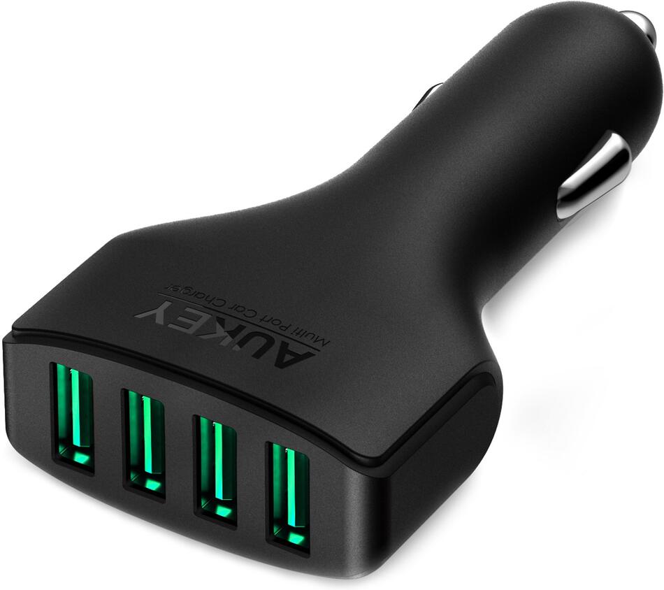 AUKEY USB adaptér do auta 4 porty CC-01 | OnlineShop.cz