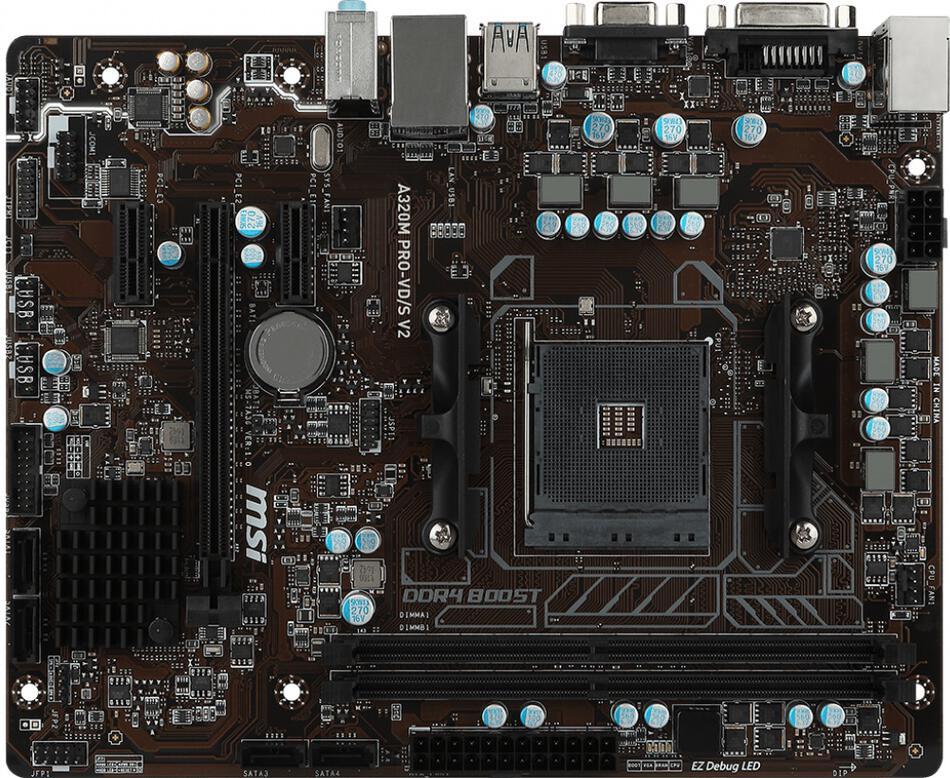Recenze MSI A320M PRO-VD/S V2, hodnocení | OnlineShop.cz