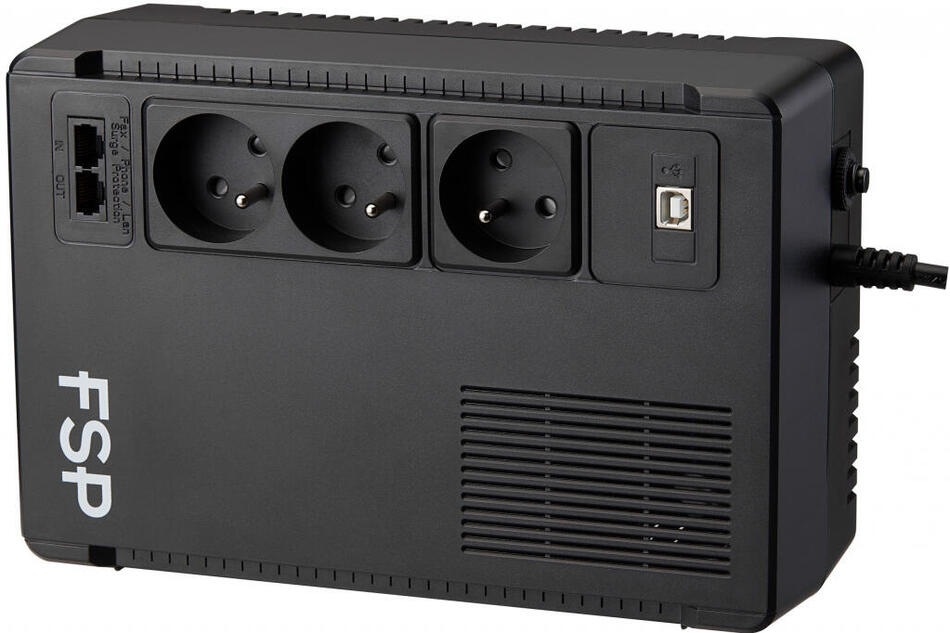 Fortron FSP/Fortron UPS ECO 800 FR, 800 VA / 480 W, USB, RJ45, line interactive (PPF4802200 ...