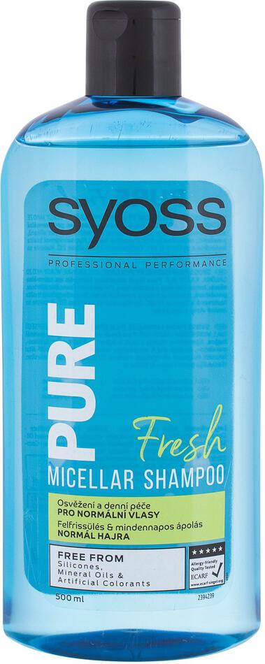 Šampon Syoss Professional Performance Pure, 500 ml | ONLINESHOP.cz
