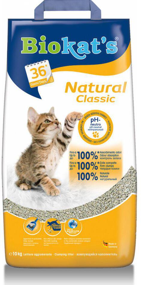 Biokat´s Podestýlka Biokat's Natural Classic Extra 10kg | ONLINESHOP.cz