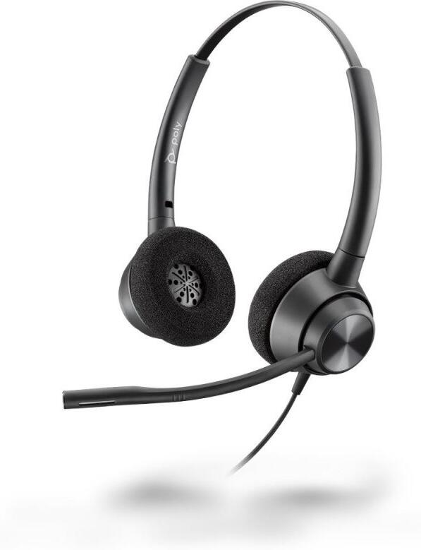 Poly EncorePro 320 USB-A, náhlavní souprava na obě uši se sponou ...