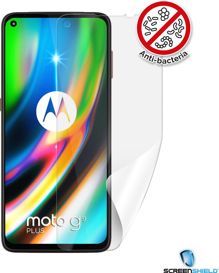 Recenze Screenshield Anti-Bacteria MOTOROLA Moto G9 Plus XT2087 folie ...