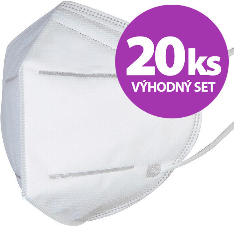 Recenze DSBJ - SET 20ks respirátor FFP2, hodnocení | ONLINESHOP.cz