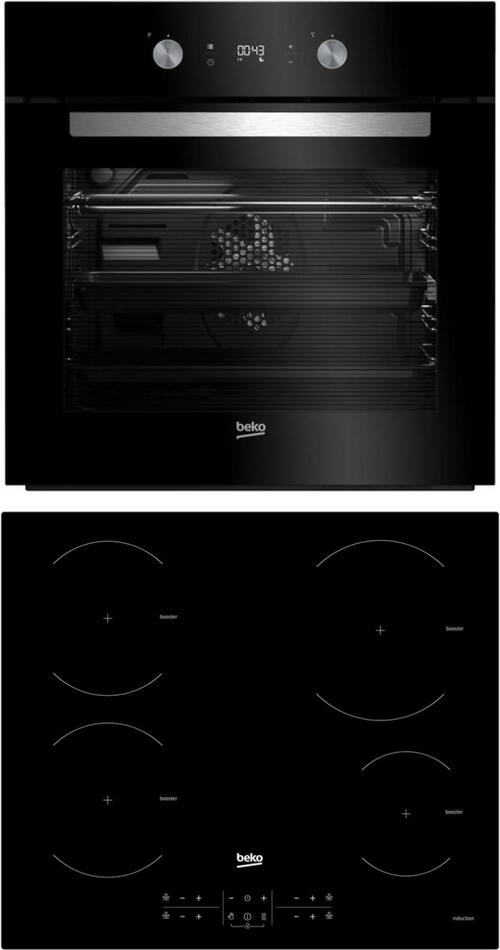 SET Trouba BEKO BIE 24301 B černá + Indukční deska BEKO HII64200MT | OnlineShop.cz