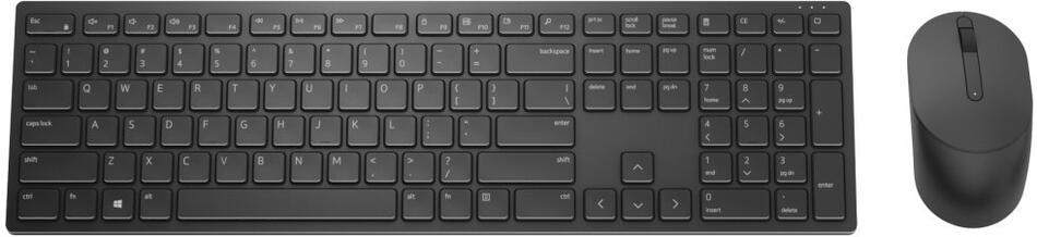 Dell Pro Wireless Keyboard and Mouse - KM5221W - Hungarian (QWERTZ ...