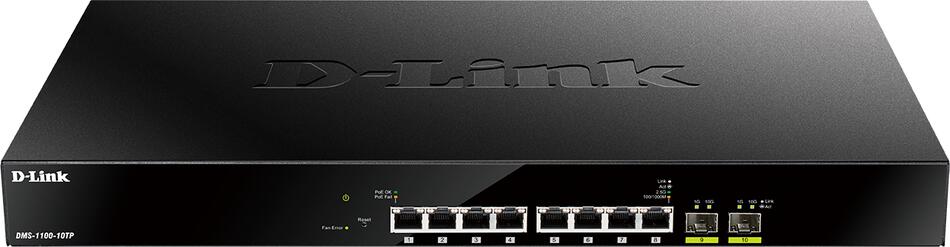 Diskuze D-Link DMS-1100-10TP 10-Port Multi-Gigabit PoE Smart Managed ...