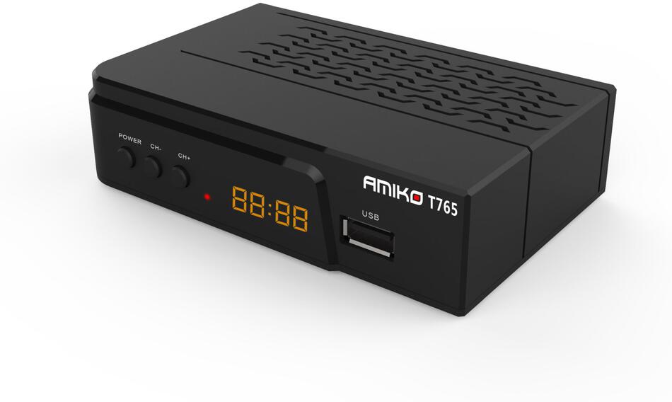 AMIKO T765 - set-top box DVB-T2 (H.265/HEVC) | OnlineShop.cz