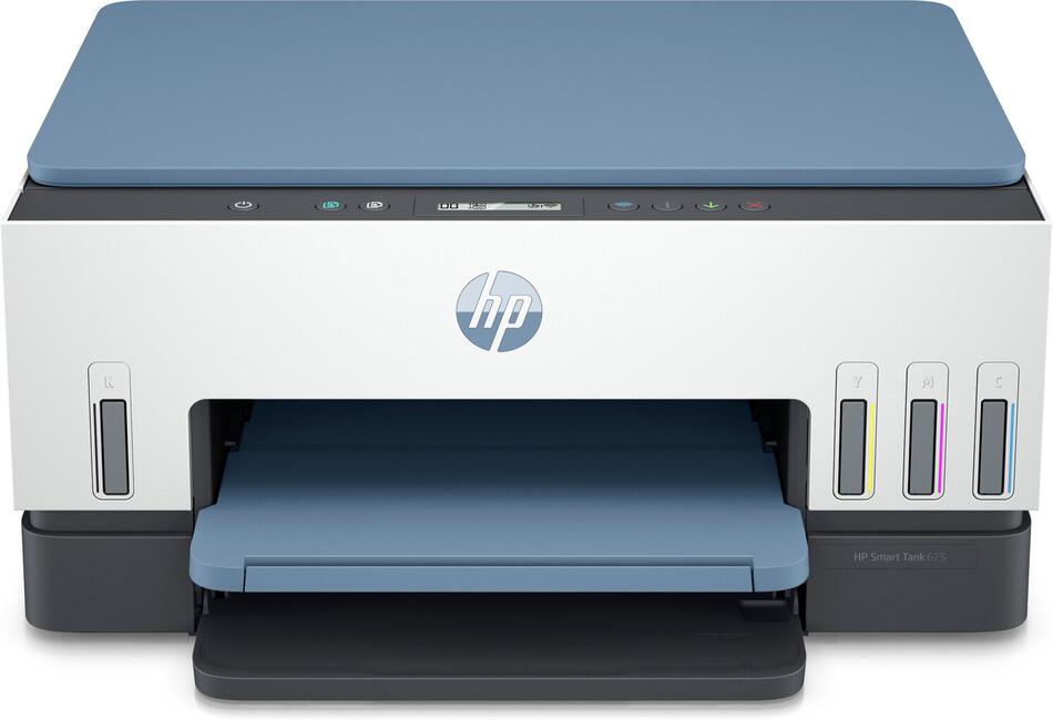 HP Inc. HP All-in-One Ink Smart Tank 675 (A4, 12/7 ppm, USB, Wi-Fi ...