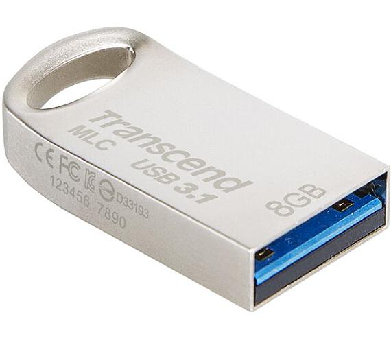 Transcend 8GB JetFlash 720S, USB 3.1 (Gen1) flash disk, MLC, malé ...