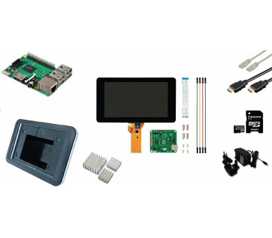 Raspberry Pi 3 LCD Starter KIT + WiFi + Raspbian software | ONLINESHOP.cz