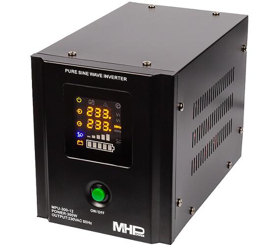 CARSPA záložní zdroj MHPower MPU300-12,UPS,300W, čistá sinus (MPU-300 ... CARSPA záložní zdroj MHPower MPU300-12,UPS,300W, čistá sinus (MPU-300 ...