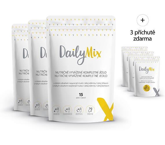 KetoMix DailyMix koktejl 45 porcí (3375 g) 1. příchuť DailyMix: káva, 2 ...