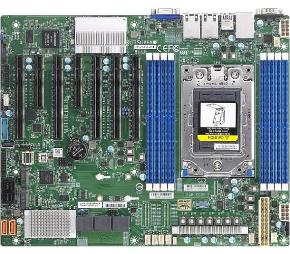SUPERMICRO MB 1xSP3 (Epyc 7002 SoC), 8x DDR4, 8x SATA + 8xSATA/SAS(3008), 2x M.2, PCIe 4.0 (5 ...