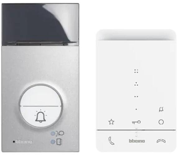 Fotogalerie LEGRAND domovní audio telefon bticino, sada pro 1 byt - CL100 STD + Linea 3000 audio ...