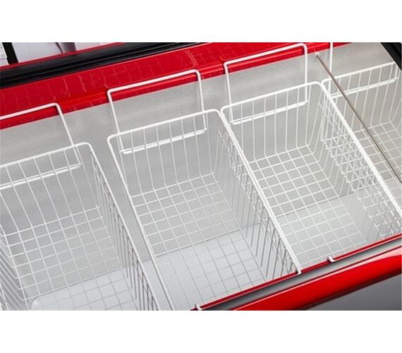 Pultová mraznička prosklené oblé víko | ONLINESHOP.cz