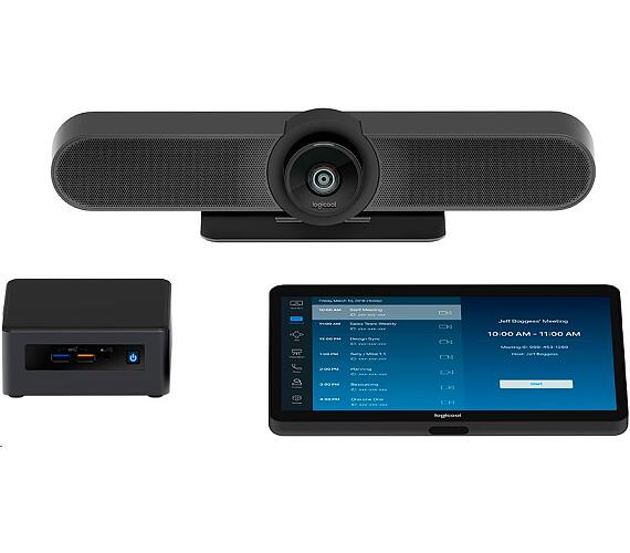 Recenze Logitech TAPMUPMSTINT TAP Small ZOOM, NUC11TNKI5, kamera MEETUP ...