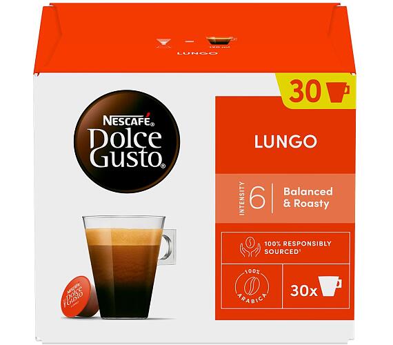 Kapsle Nescafé Dolce Gusto NESTLE Dolce Gusto Lungo 30 ks | OnlineShop.cz