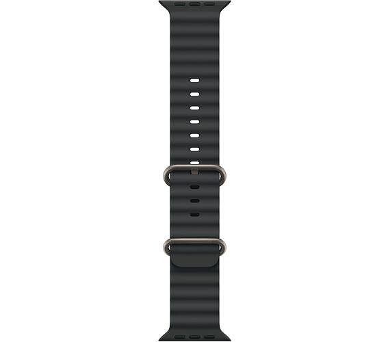 Recenze Apple Watch 49mm Black Ocean Band-Natural Titanium Finish ...