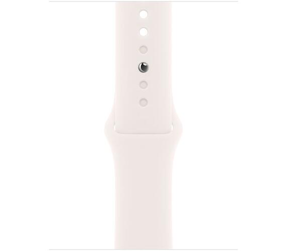Recenze Apple Watch 40mm Light Blush Sport Band - S/M, hodnocení ...
