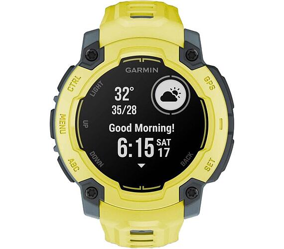 Chytré hodinky Garmin Instinct E 45 mm, Electric Lime | OnlineShop.cz