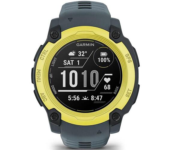Chytré hodinky Garmin Instinct E 40 mm, Electric Lime | OnlineShop.cz