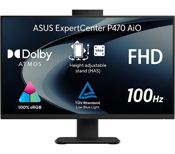 ASUS ExpertCenter P470 AiO - i5-13420H/16GB/1TB SSD/27"/FHD/2y PUR/Win ...