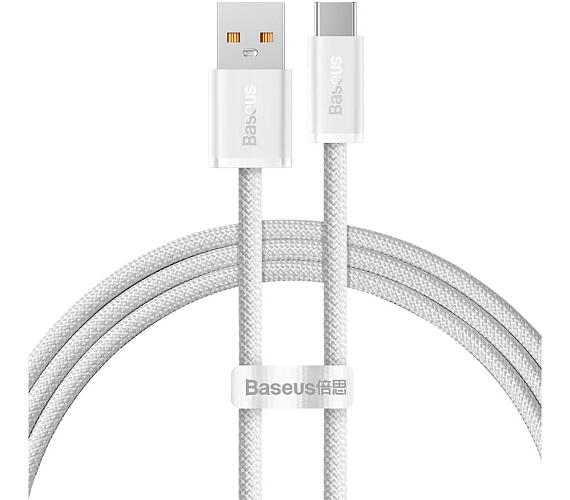Recenze Baseus USB A 2.0 (M) - USB C (M), Fast Charging 100W, 1m, bílá USB propojovací kabel ...