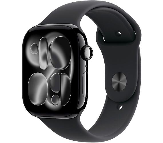 Apple Watch Series 11 GPS + Cellular 42mm Klavírně černý hliník s ...