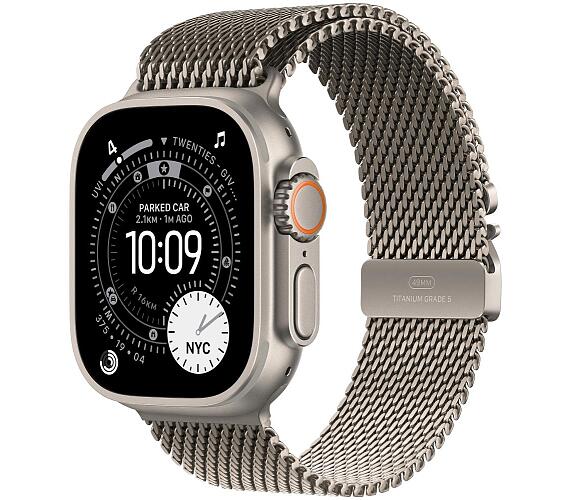 Dotaz k produktu Apple Watch Ultra 3 GPS + Cellular 49mm Přírodní titan ...