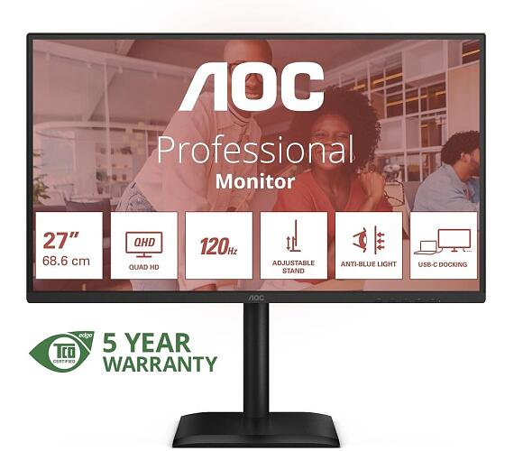 Alternativy k AOC MT 27" Q27E4CV - 2560x1440,IPS,120Hz,1xHDMI,1xDP,1xDP out,USBhub,USB-C(PD 90W ...