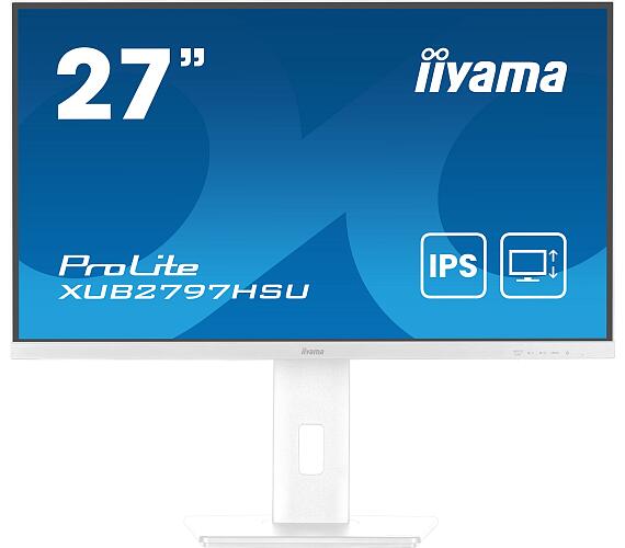IIYAMA ProLite / XUB2797HSU-W2 / 27" / IPS / FHD / 100Hz / 1ms / White ...