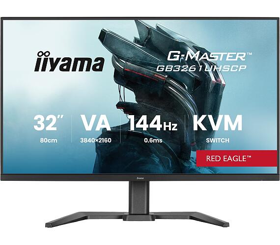 Recenze IIYAMA G-Master/GB3261UHSCP-B1/31,5"/VA/4K UHD / 144Hz / 0,6ms ...