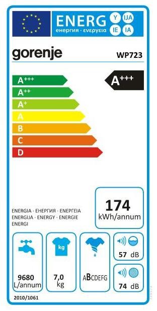 SET Pračka Gorenje WP723 + Sušička Gorenje DE82/G | OnlineShop.cz