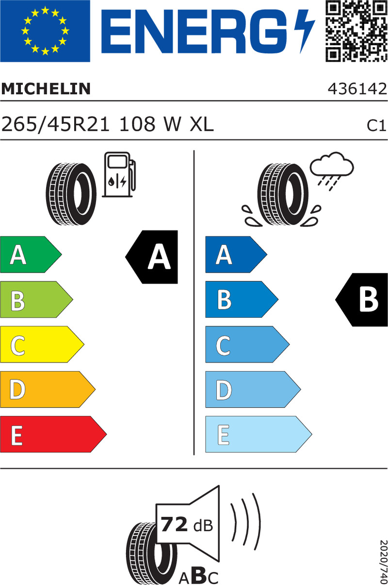 Letní pneu MICHELIN 265/45 R 21 108W PILOT SPORT 4 SUV TL XL FP ...