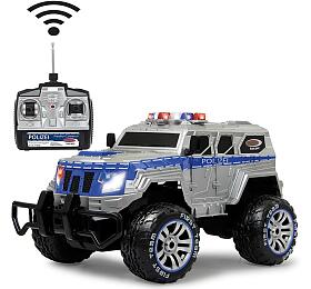 Jamara Police amored car Monstertruck 1:12 27MHz LED incl. Battery ...