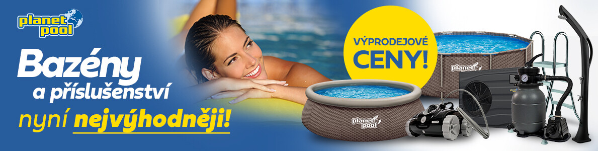 Výprodejové ceny na vybrané produkty Planet Pool | OnlineShop.cz